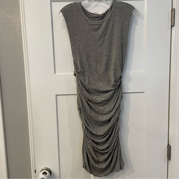RACHEL Rachel Roy | Dresses | Nwot Rachel Rachel Roy Grey Tank Ruched ...